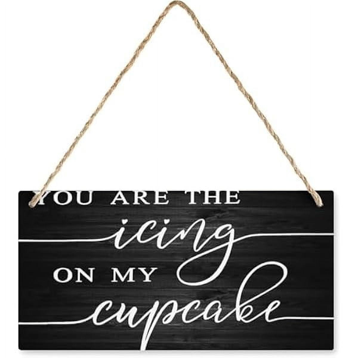 Hanging Wood Sign Home Decorative Dessert Table Wedding Hanging Wooden ...