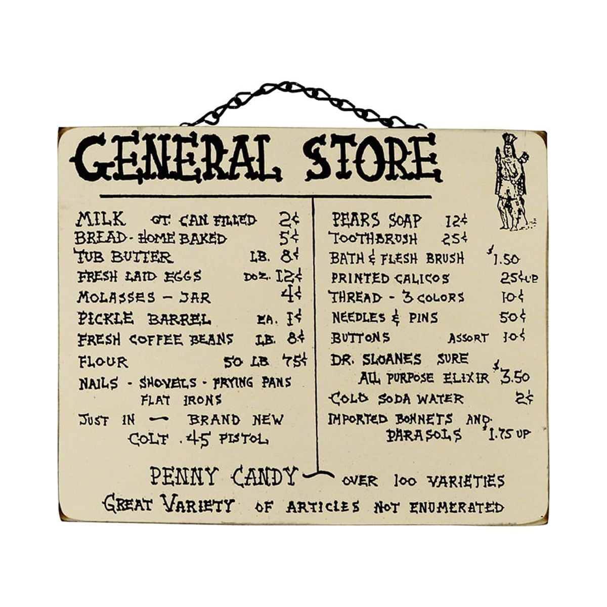 Vintage General Store Sign