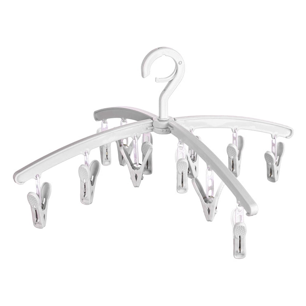 Hanging clothes dryer, 12 Clips, Grey - Walmart.com