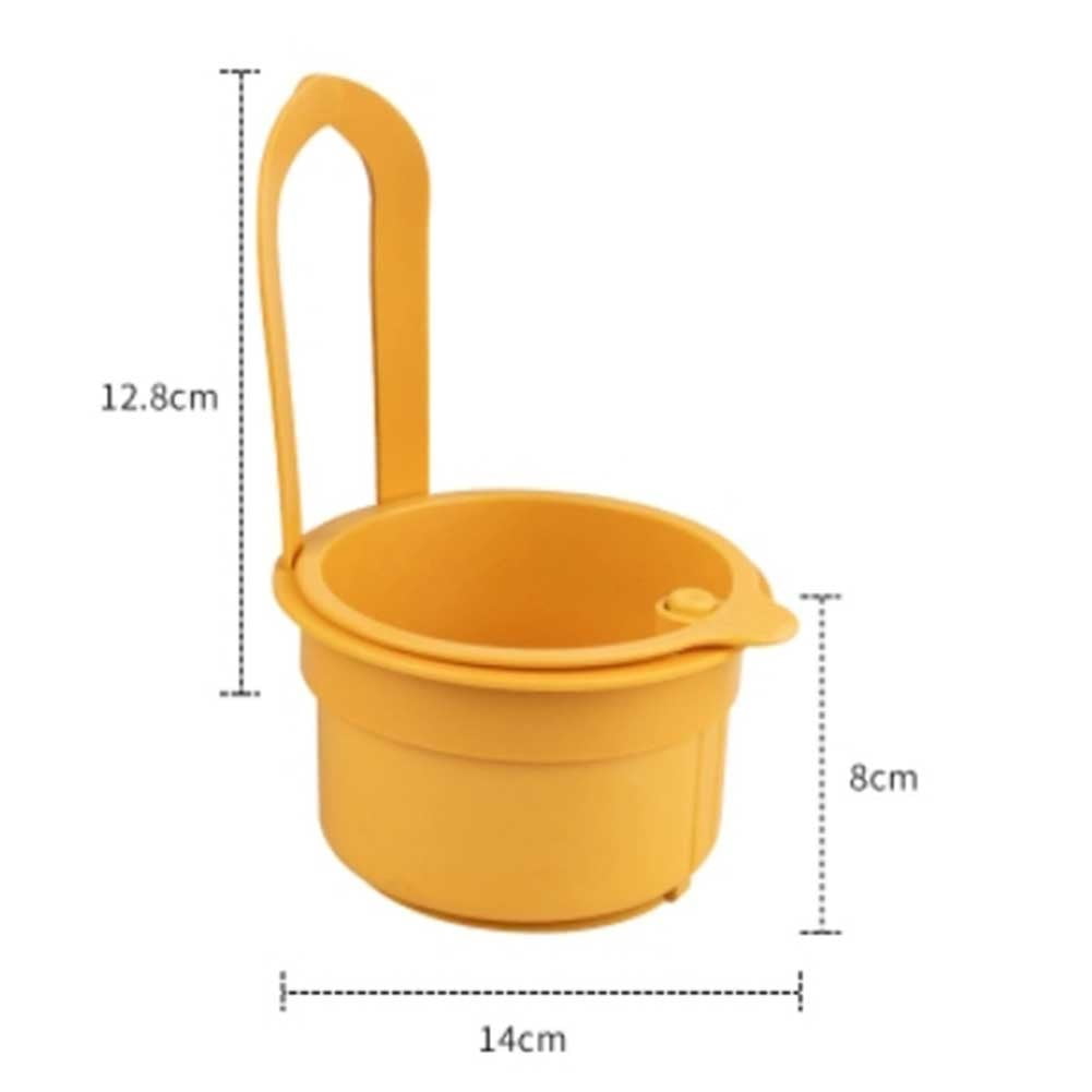 Hanging sink drain basket, press type hanging basket, kitchen ...