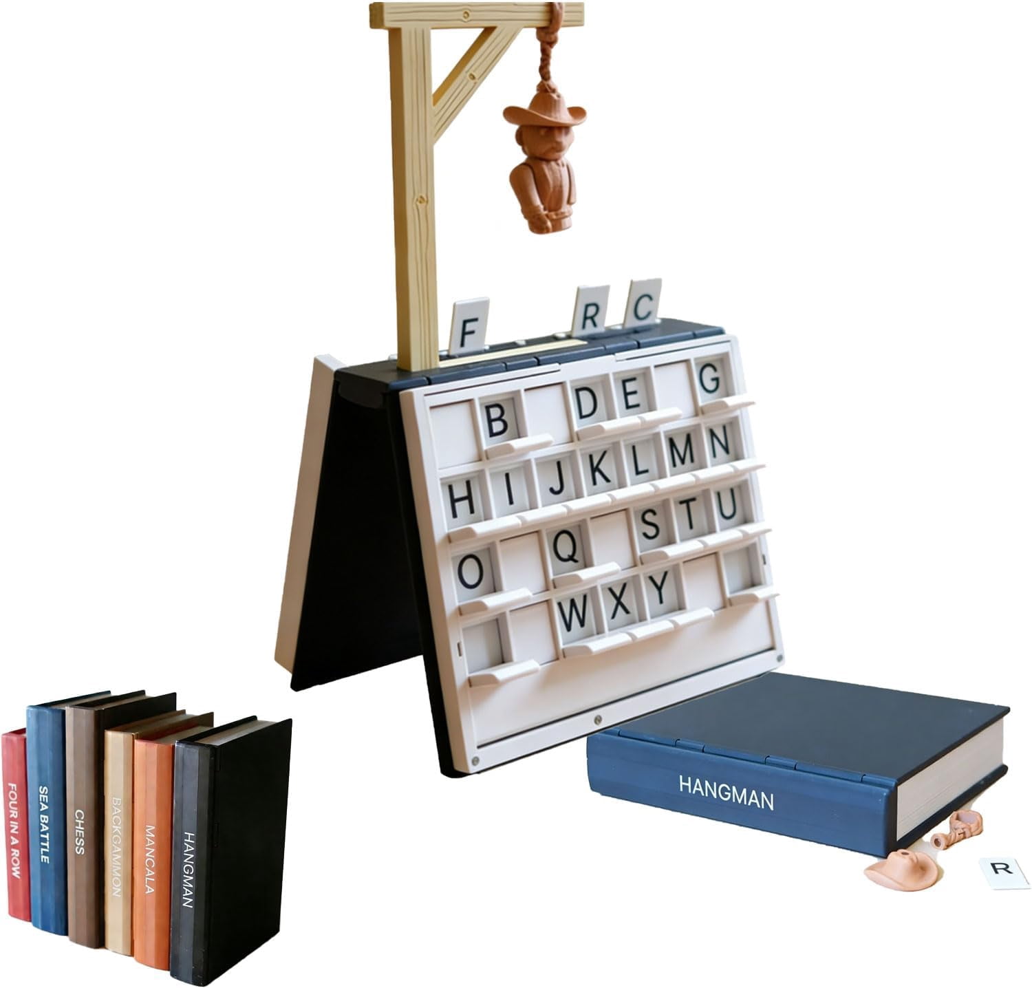 Hangman Game, Playbook Board Game, 3D Printed Magnetic Chess Set, Four ...