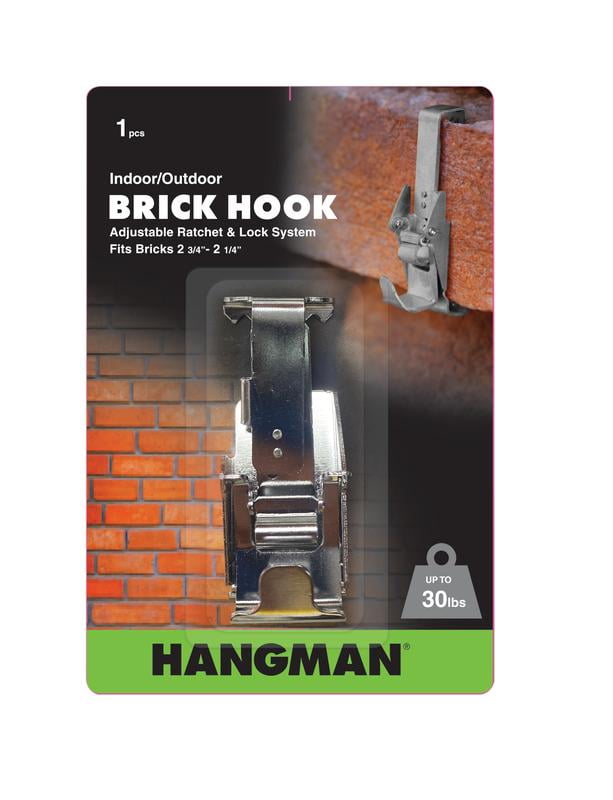 Hangman Indoor/Outdoor Brick Hook - Walmart.com