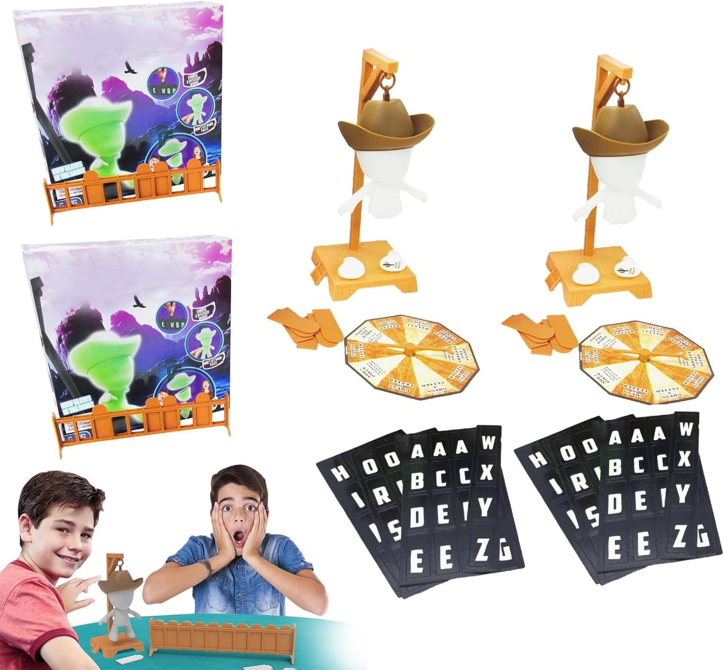 Hangman Magnetic Word Game, 2025 New Fun Hangman Board Game Magentic ...