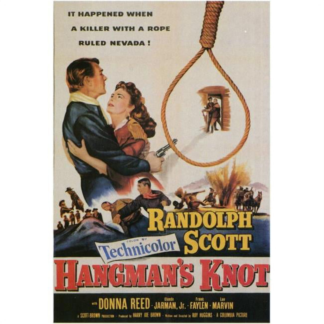 Hangmans Knot Movie Poster - 27 x 40 in. - Walmart.com