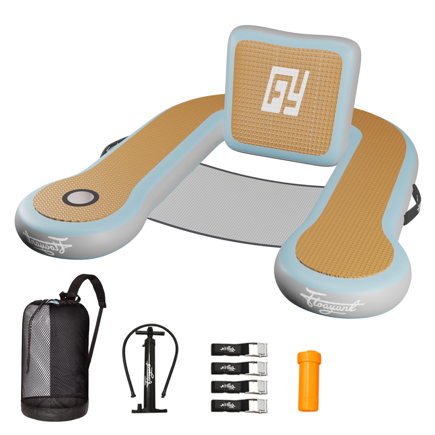 Hangout Floating Chair | Inflatable Floating Chair with Built-in Cup ...