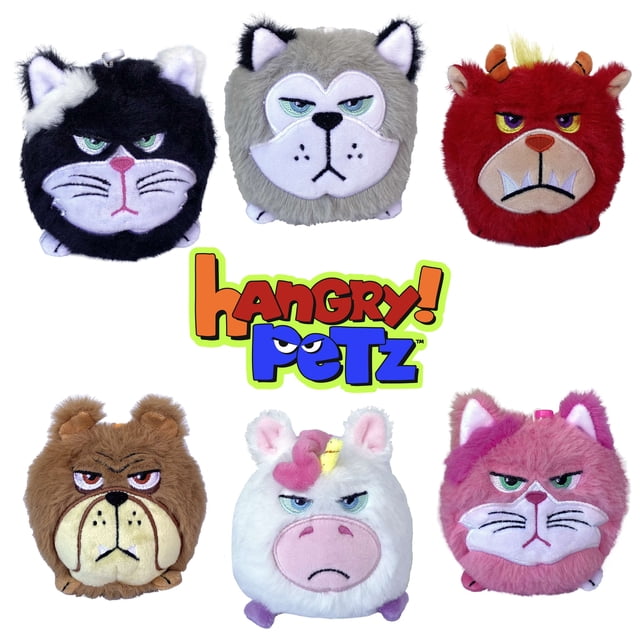 Hangry Petz 4in Plush with Clip - Walmart.com
