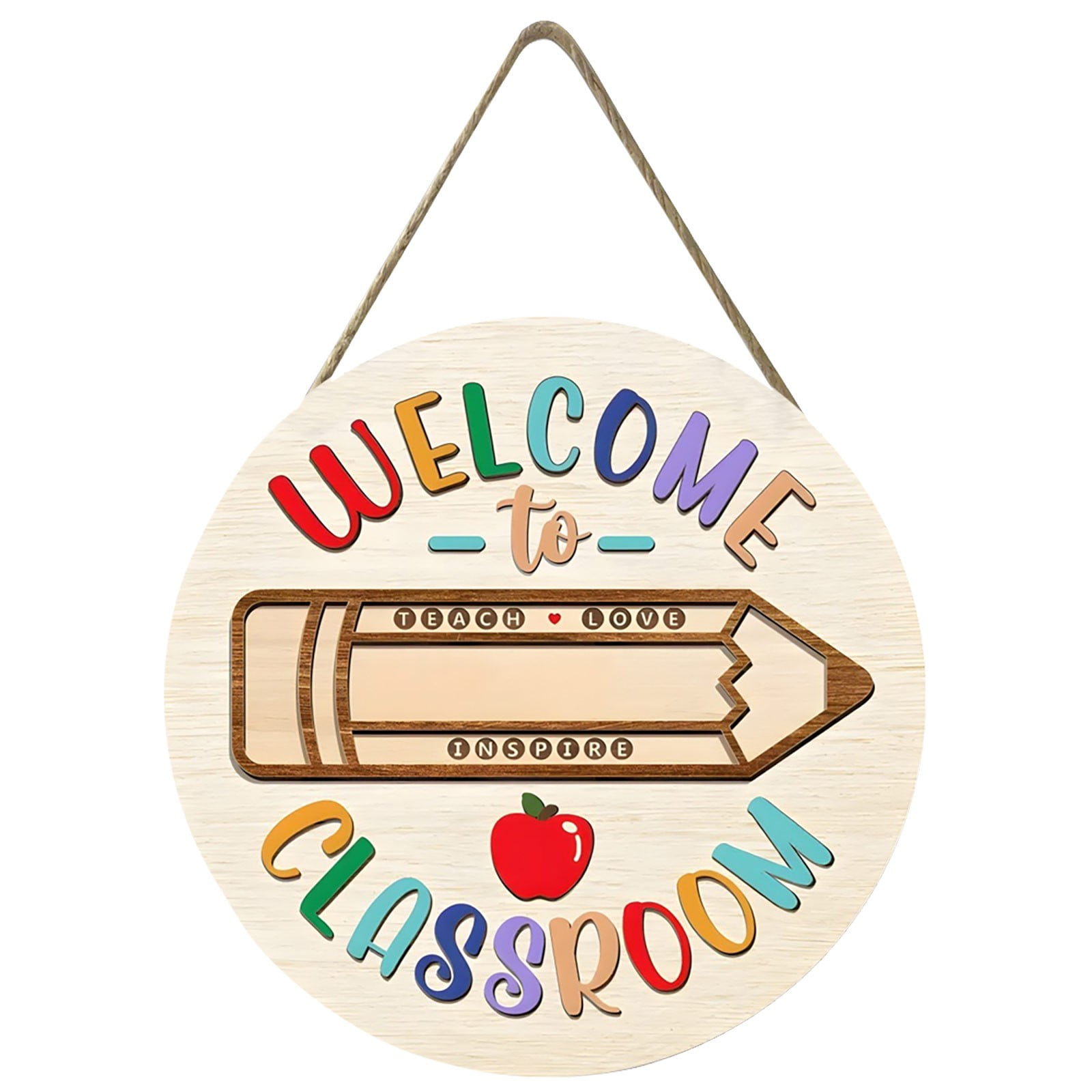 Hangs - Decorative Doorplate - Personalized Teacher Signs for Classroom ...
