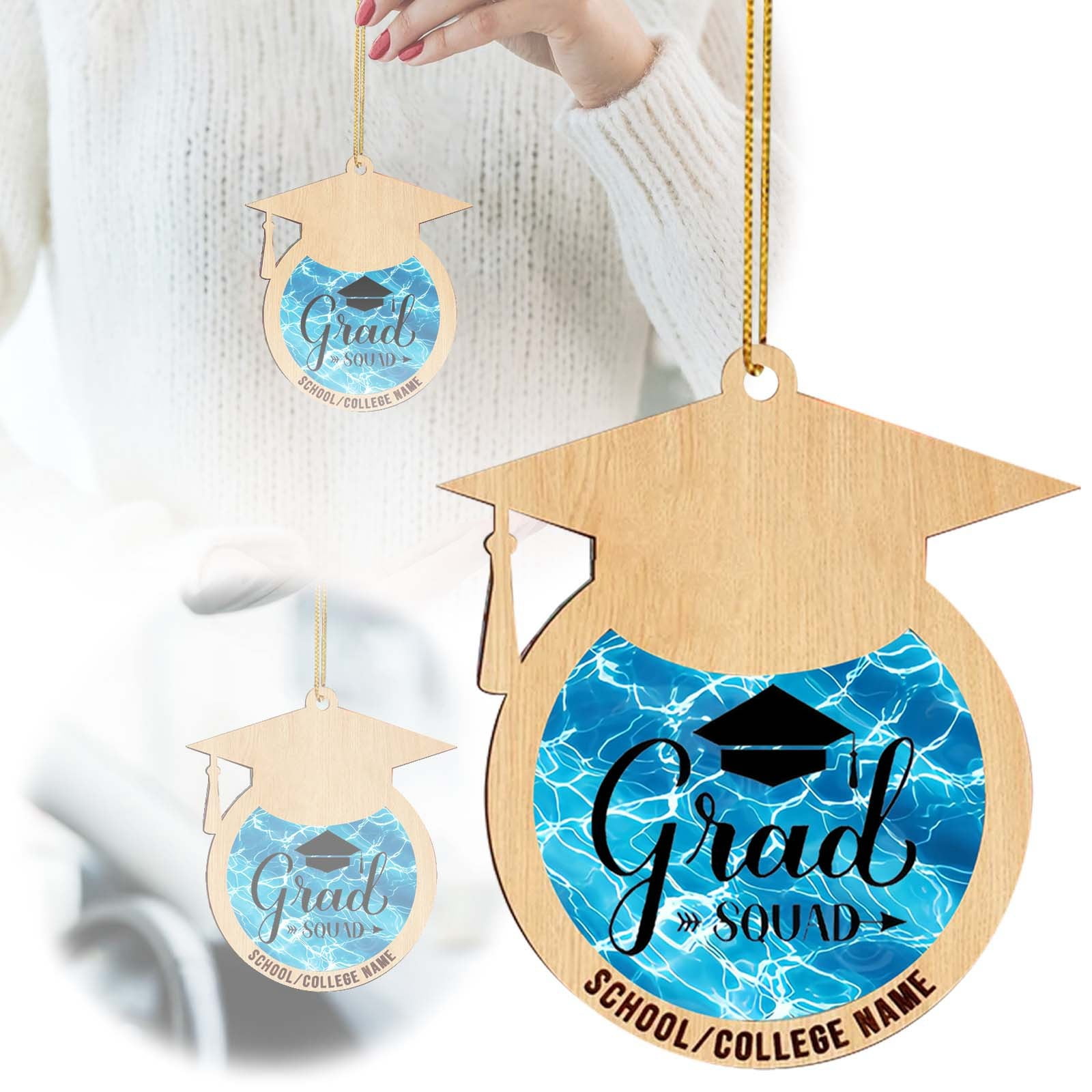 Hangs Graduation Season Wooden Pendants Graduation Season Wooden ...