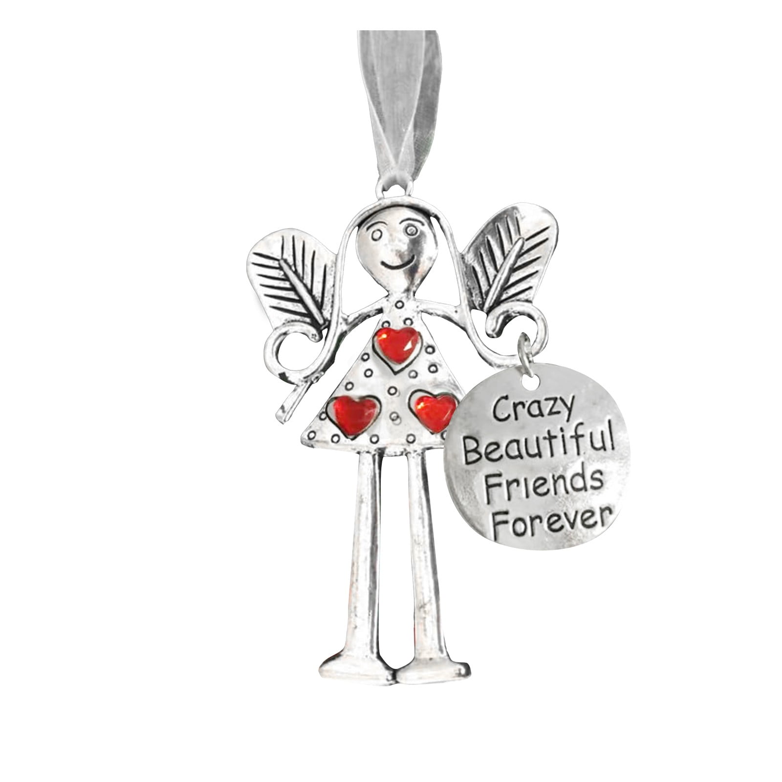 Hangs Metal Angel Decorative Pendant - A Heartfelt Car Rear View ...