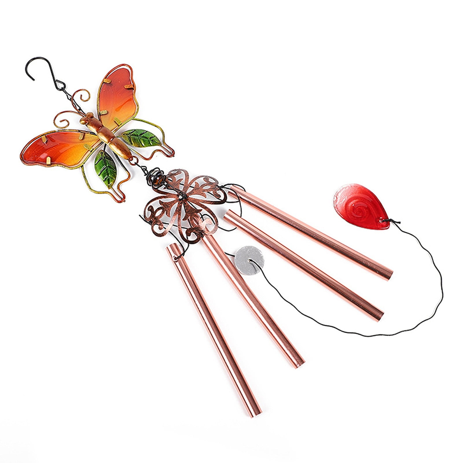Hangs Wind Chime Metal Crafts Indoor Outdoor Decoration Aluminum Tube ...