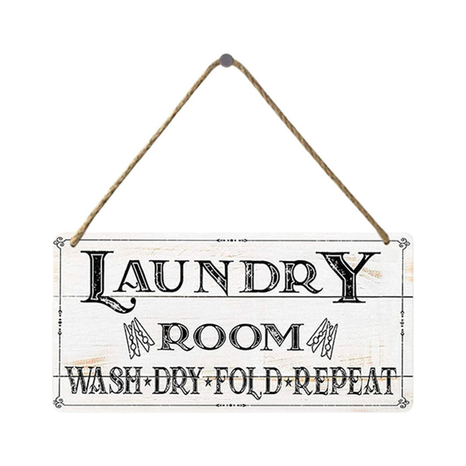 Hangs Wooden Hanging Welcome Sign Welcome Rectangular Farmhouse Outdoor ...