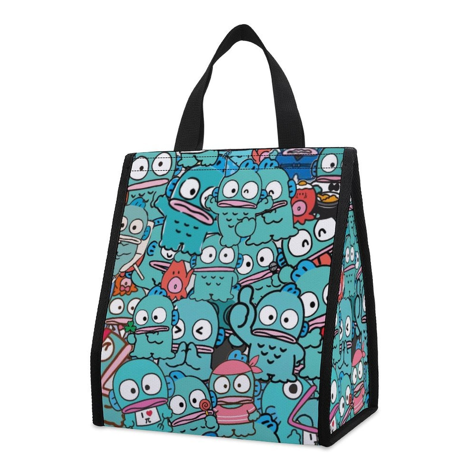 Hangyodon Insulated Lunch Bag Lunch Box Container Bag Reusable Lunch ...