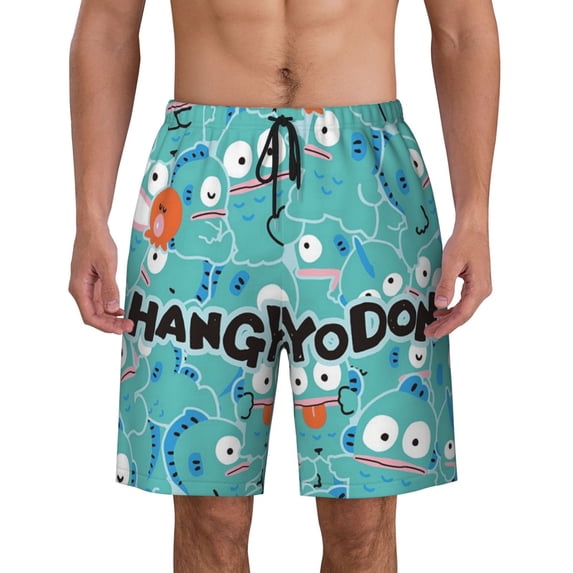 Hangyodon Men's Swim Trunks Quick Dry Board Shorts Bathing Suit ...
