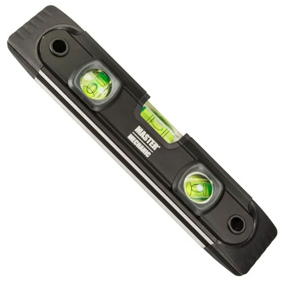 Hangzhou 163012 Master Mechanic 9 Inch Aluminum Magnetic Torpedo Level ...