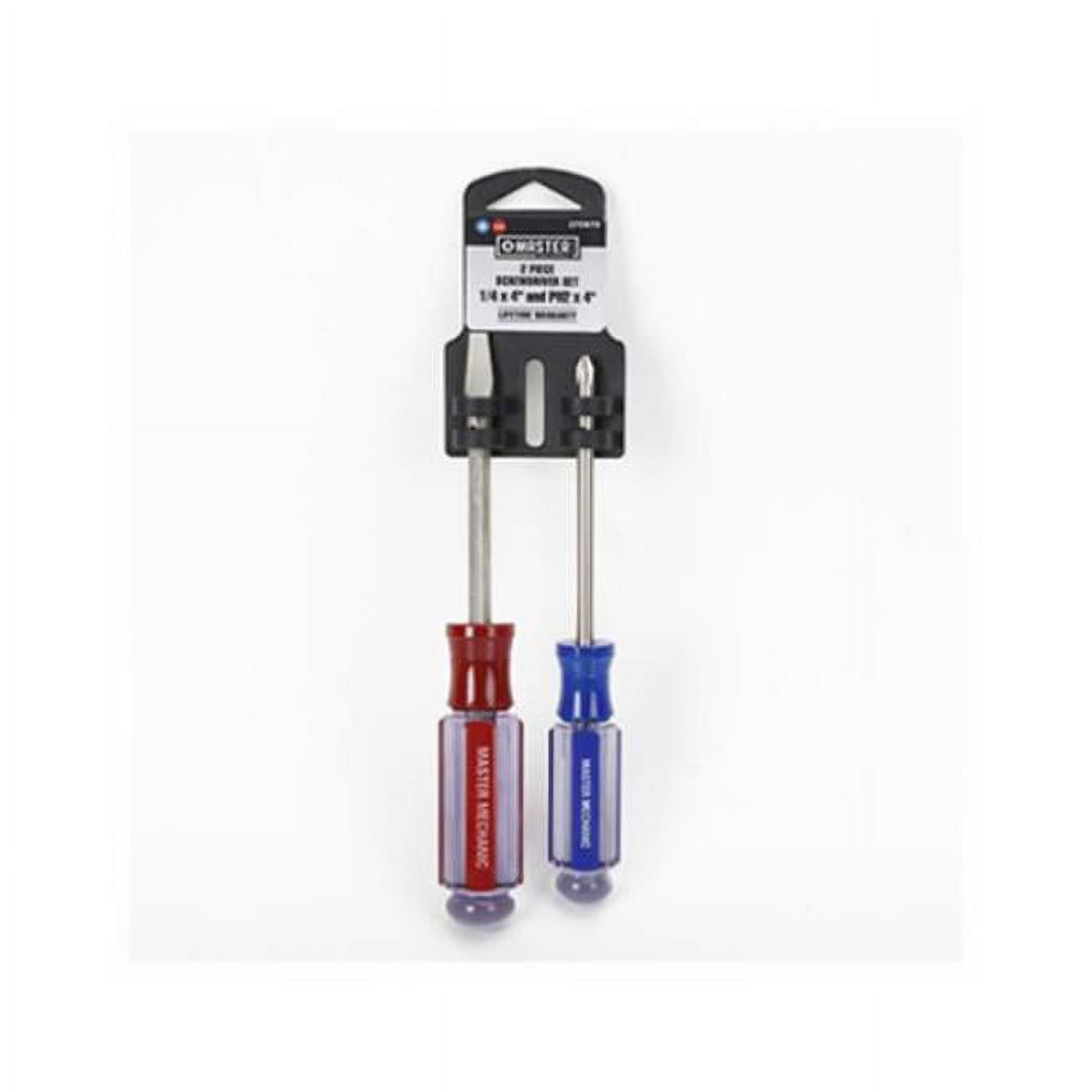 Master Mechanic MM 2PC Screwdriver Set - Walmart.com
