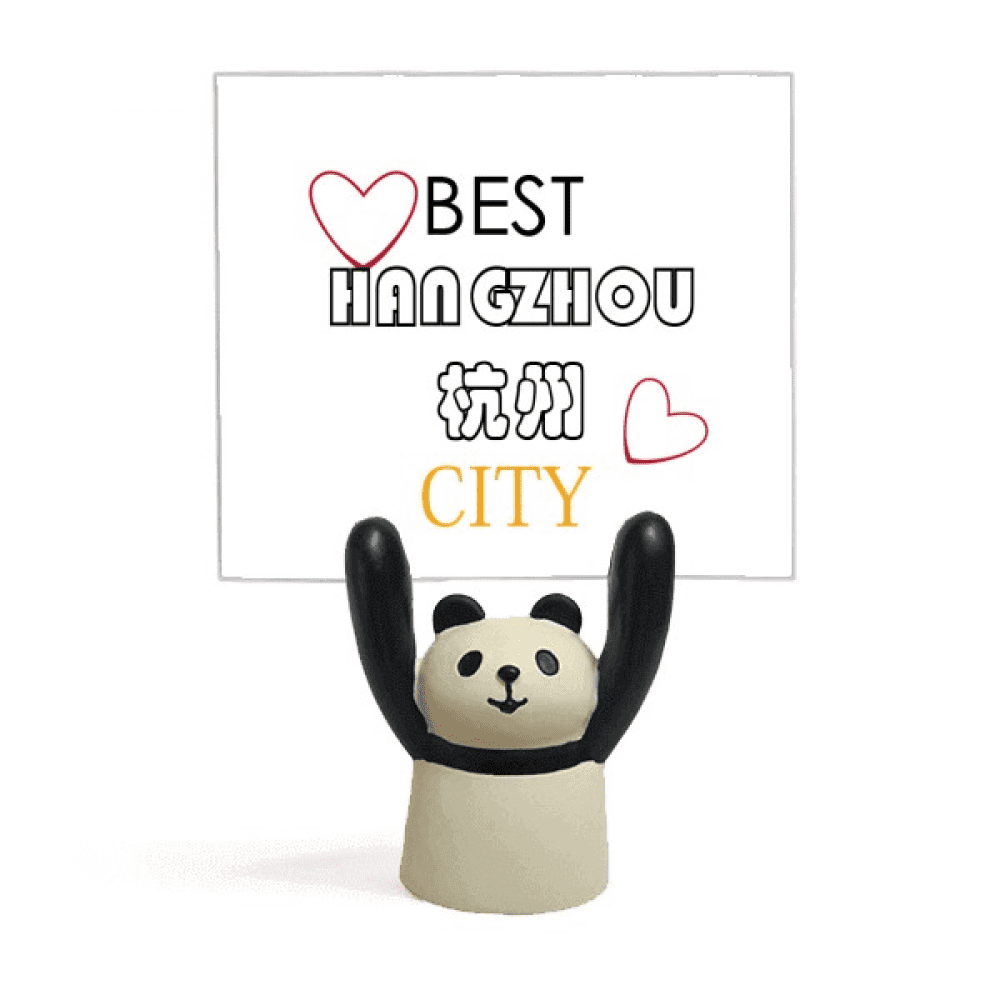 Hangzhou Sign Art Deco Fashion Memo Holder Cartoon Animal Panda Stand ...