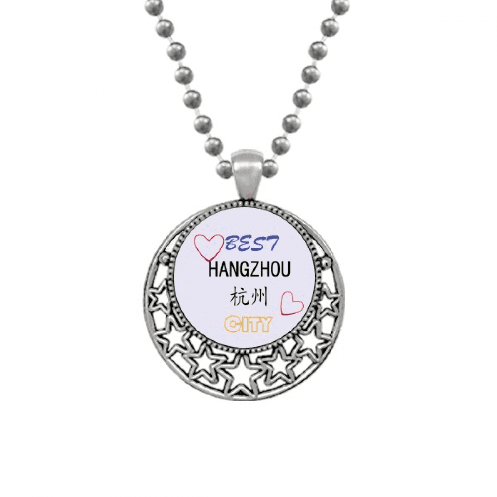 Hangzhou Sign Art Deco Fashion Necklaces Pendant Retro Moon Stars ...
