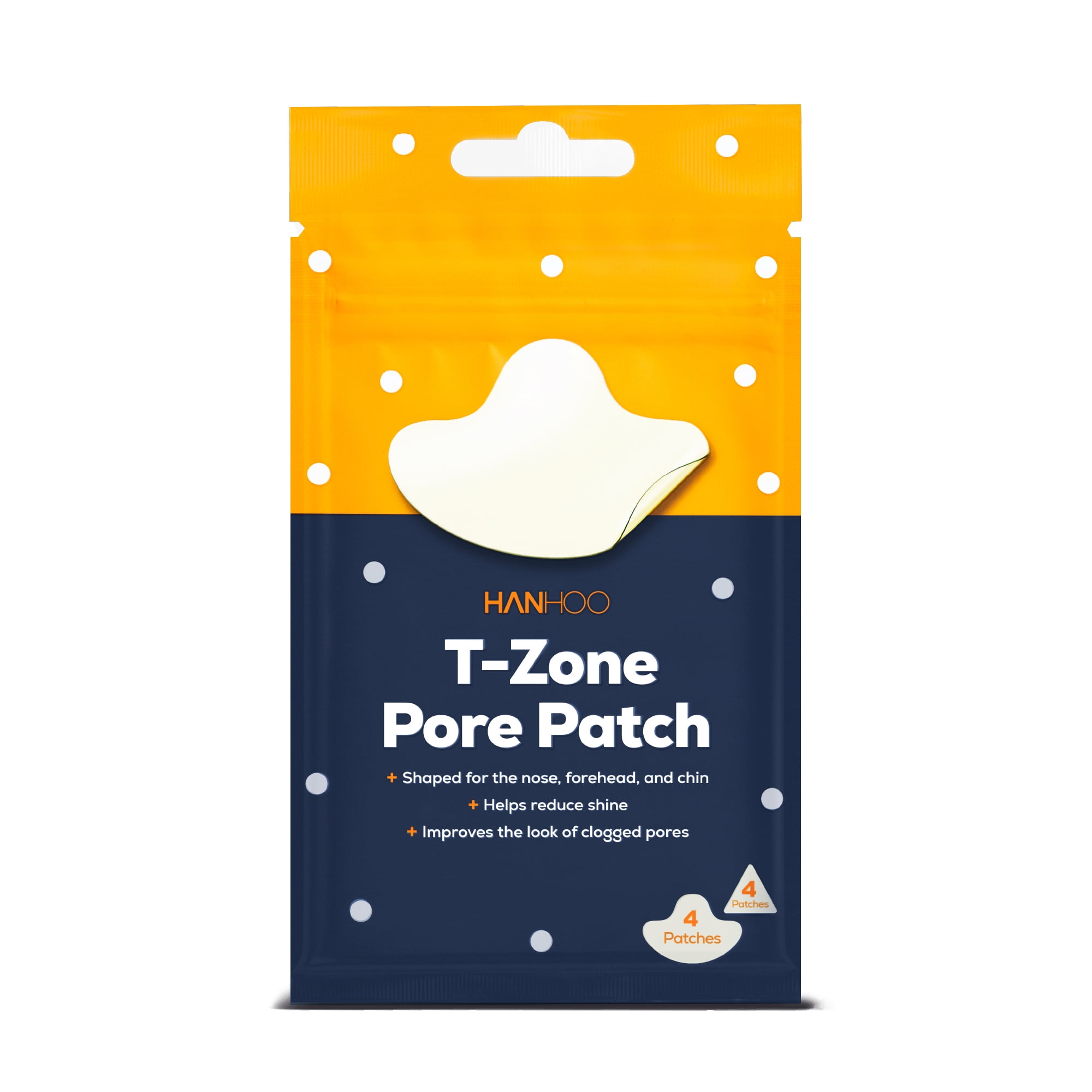 Hanhoo Hydrocolloid Clear T-Zone Acne Patch, All Skin Types, 8 Ct ...