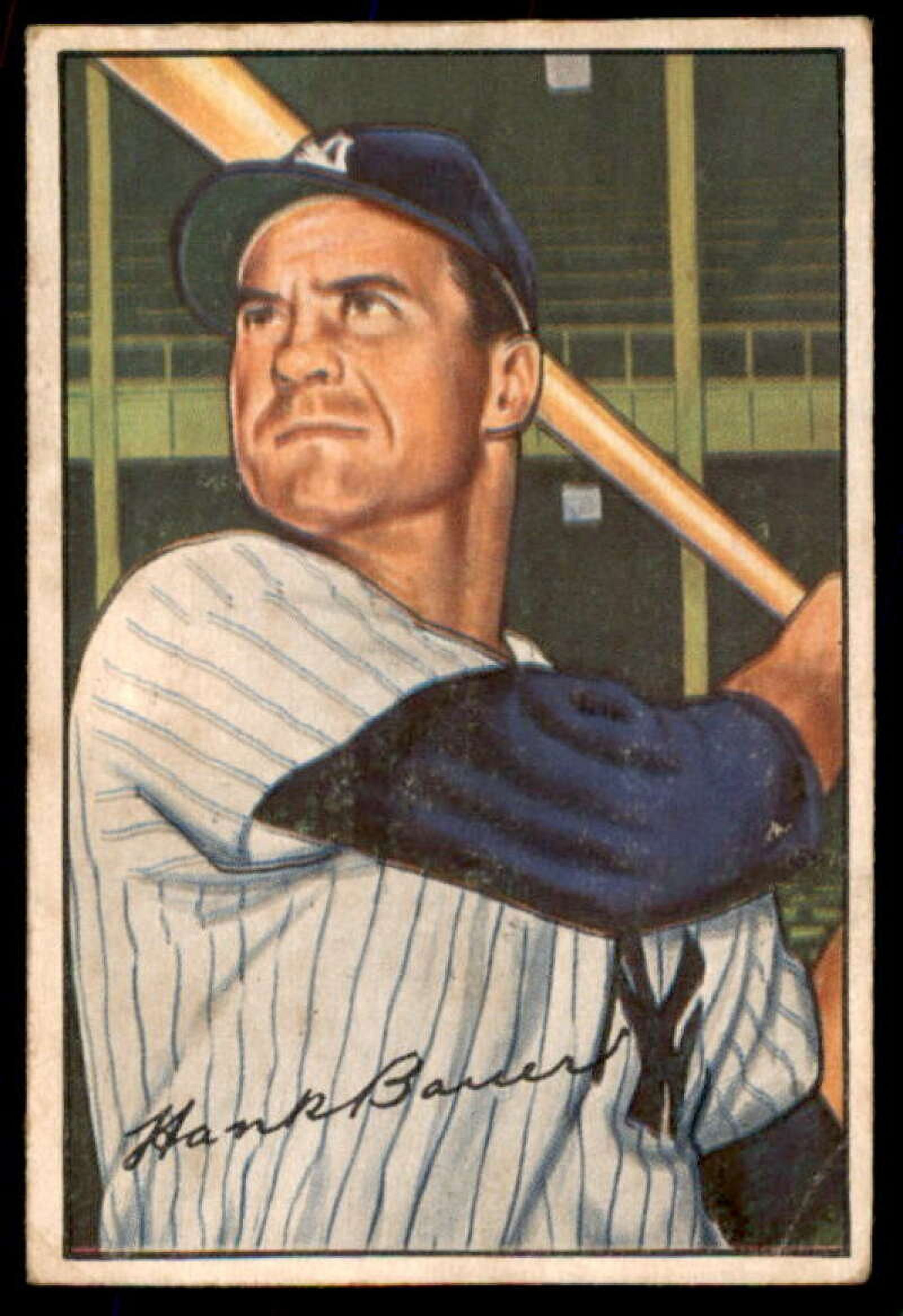 Hank Bauer Card 1952 Bowman #65 - Walmart.com
