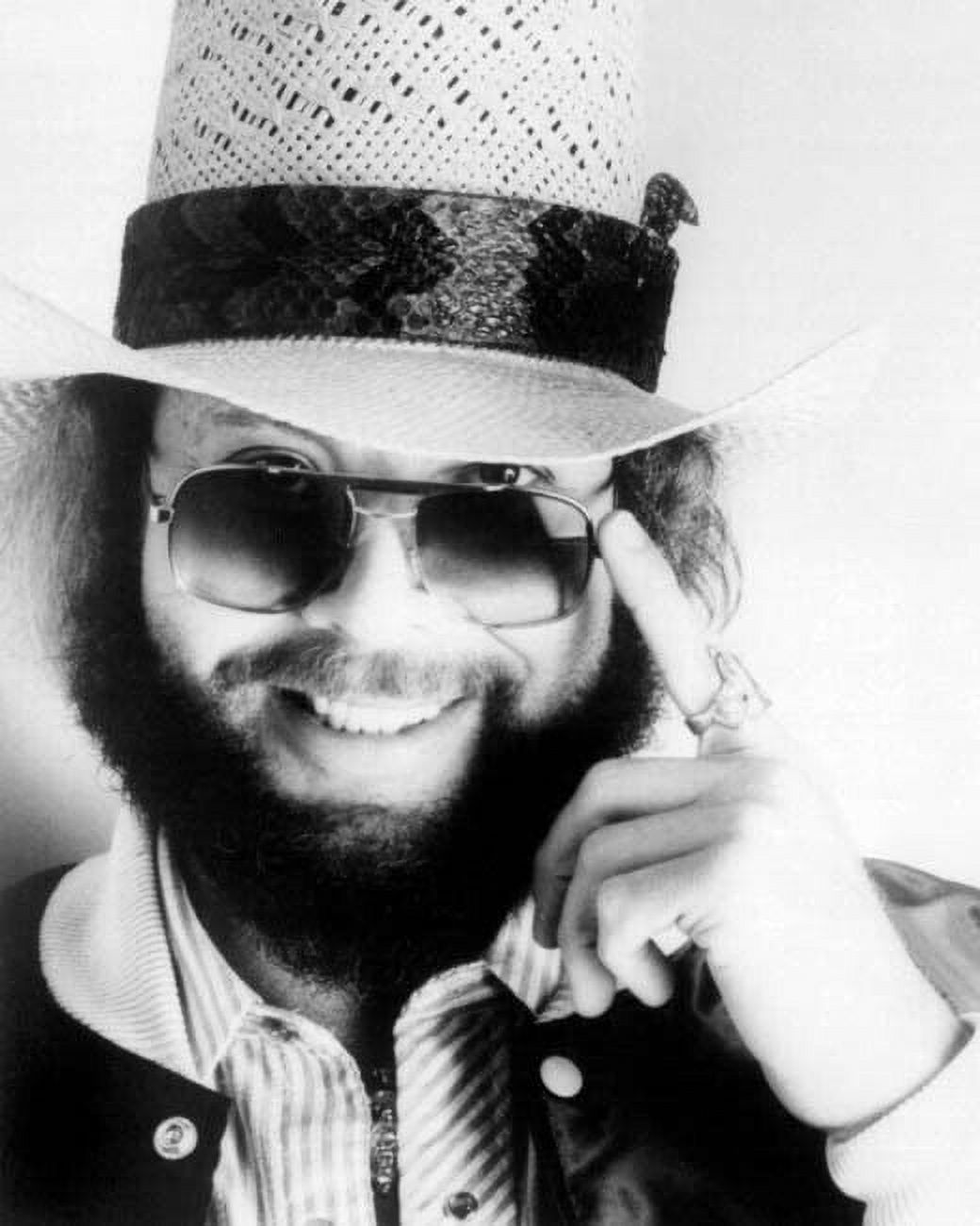 Hank Williams Jnr cool pose in hat and sunglasses smiling 24x30 Poster ...