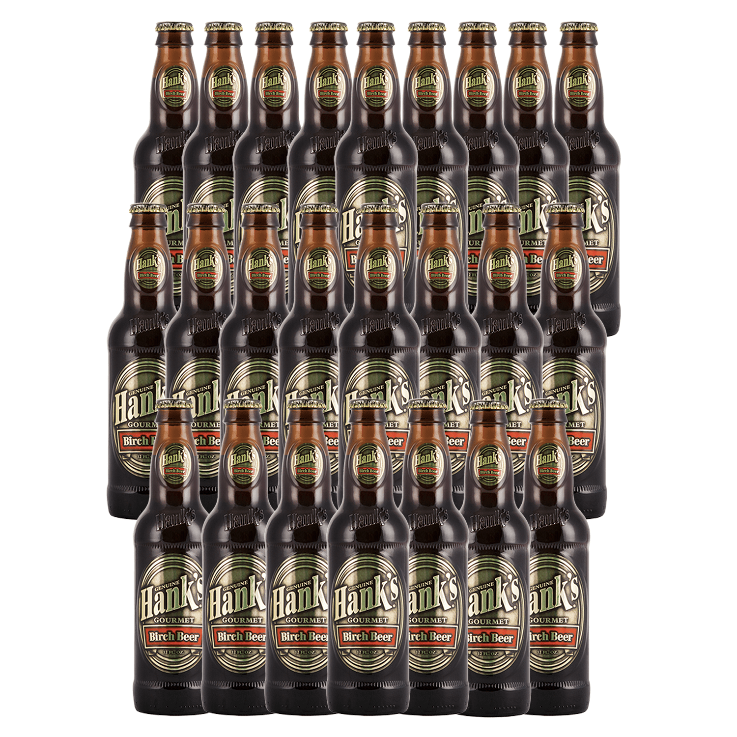Hank's Genuine Gourmet Birch Beer, 12 fl oz Bottles – Premium Craft ...
