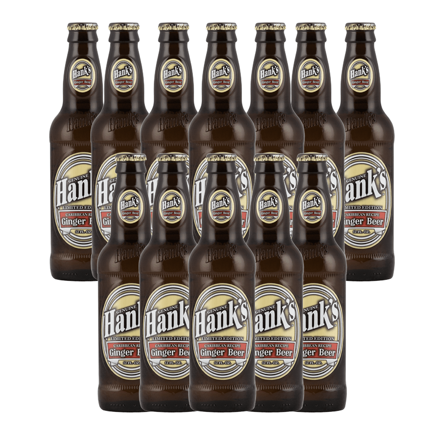 Hank's Genuine Gourmet Ginger Beer, 12 fl oz Bottles – Premium Craft ...