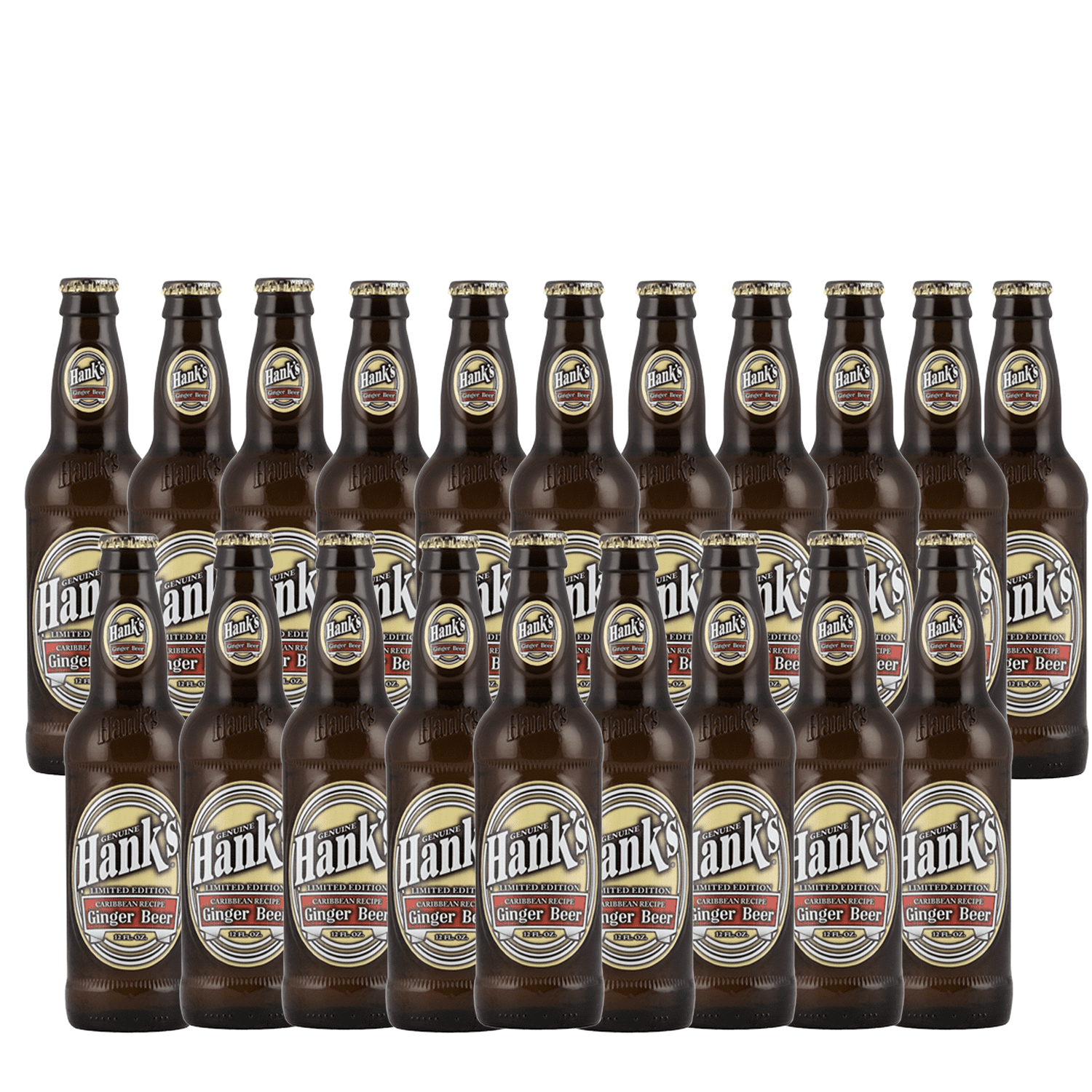 Hank's Genuine Gourmet Ginger Beer, 12 fl oz Bottles – Premium Craft ...
