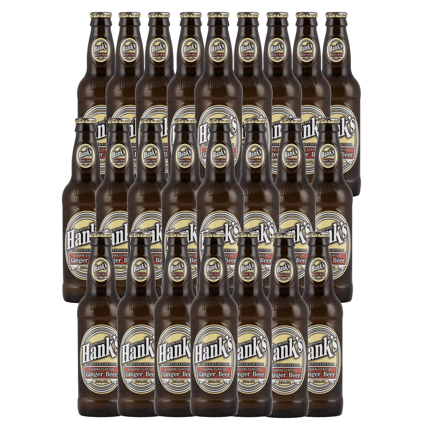 Hank's Genuine Gourmet Ginger Beer, 12 fl oz Bottles – Premium Craft ...