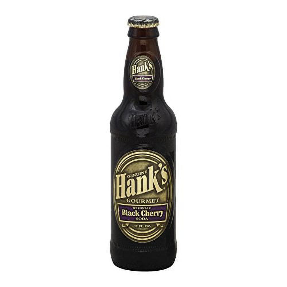 Hank's Gourmet Soda Black Cherry 24 Bottles - Walmart.com