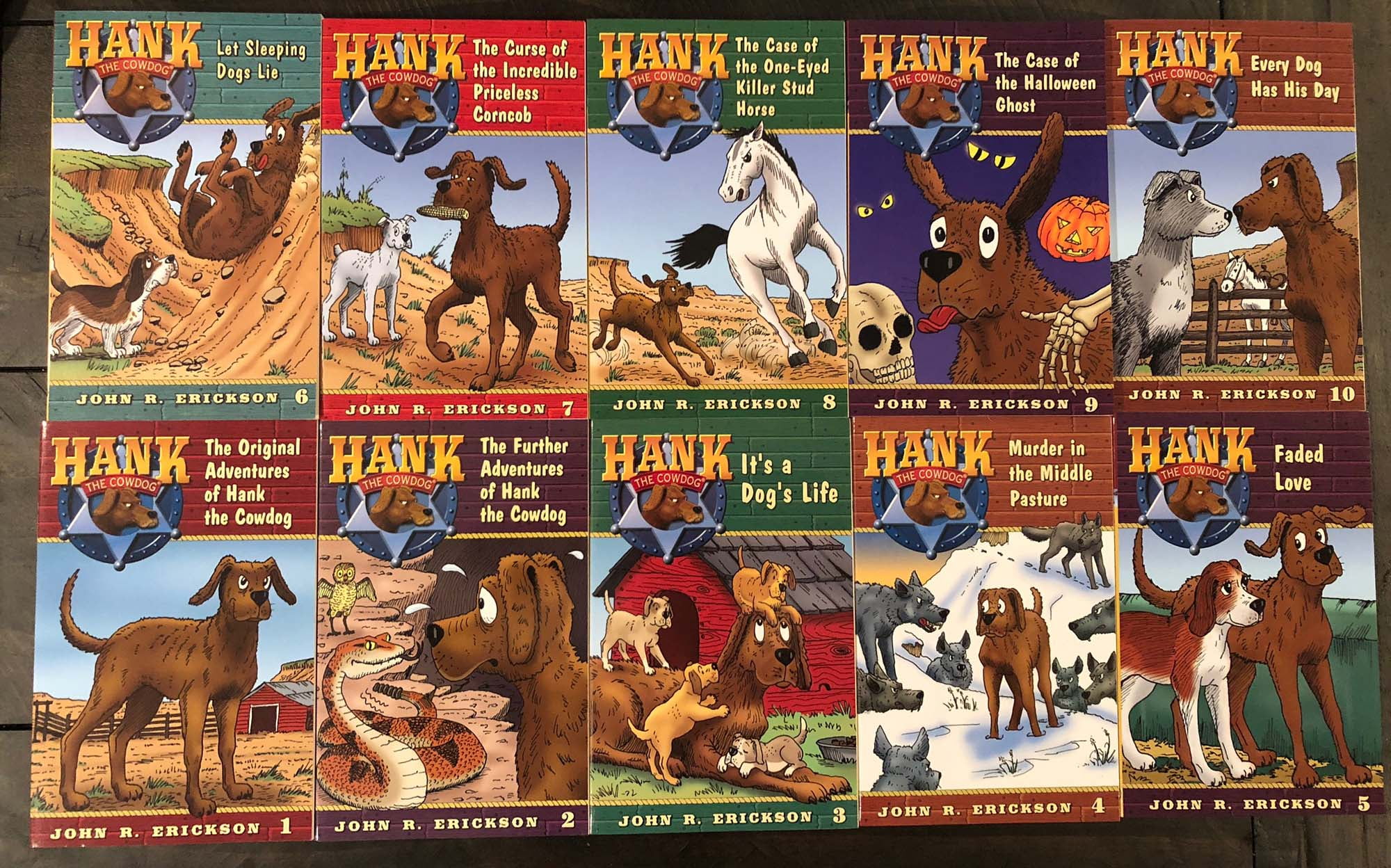 Hank the Cowdog Book Set - Volumes 1-10 - Walmart.com
