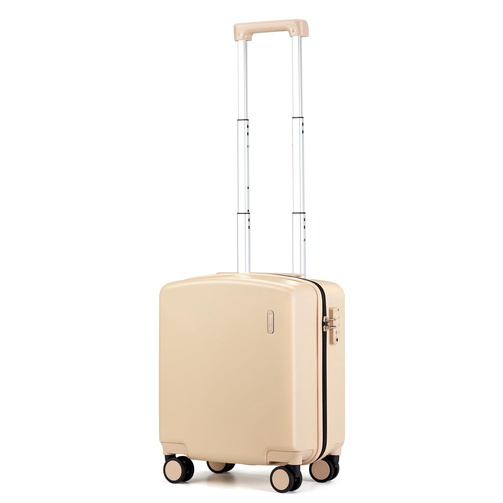 Hanke 16 Inch Underseat Carry On Luggage with Wheels Light Weight TSA ...