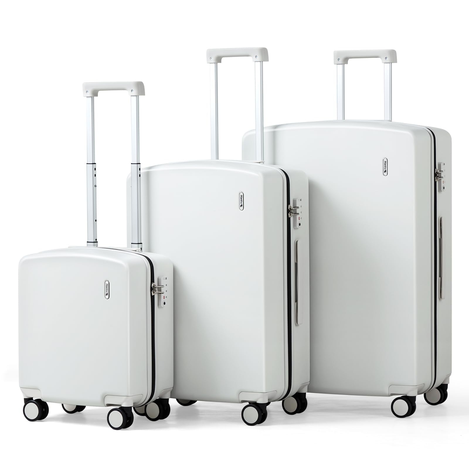Hanke Hard Shell Luggage Sets 3 Pieces, 16/24/28 Inch Carry On Luggage ...