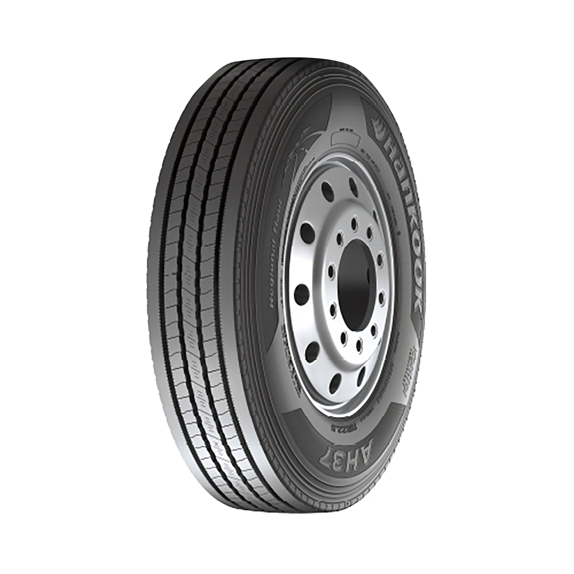 Hankook AH37 275/70R22.5 Commercial Tire, 18 Ply Load J, Fuel Efficient, All Season, High ...