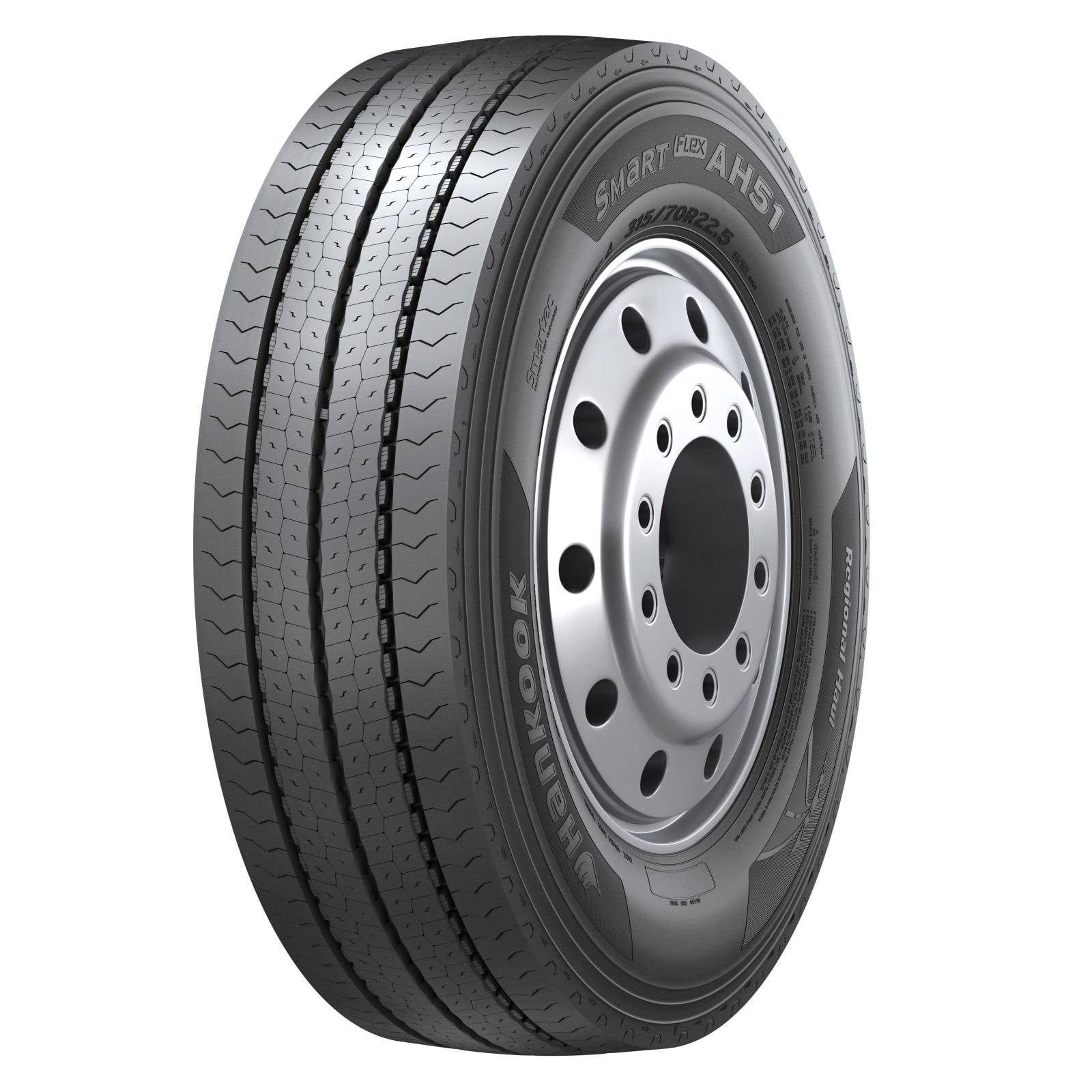 Hankook Smart Flex AH51 385/65R22.5 L/20PLY - Walmart.com