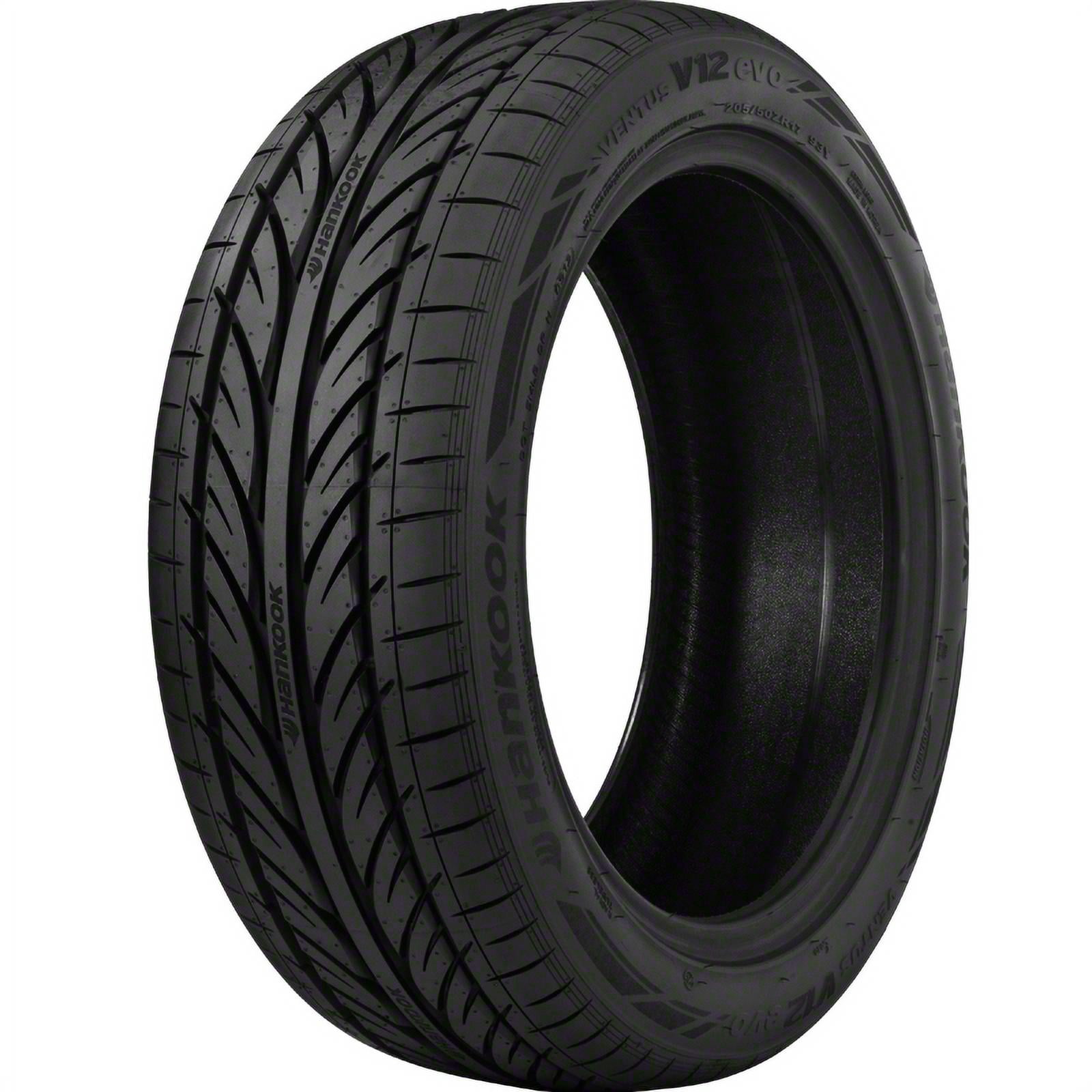 Hankook Ventus V12 Evo High Performance Tire, Size 245/45R18 ZR 100Y XL ...