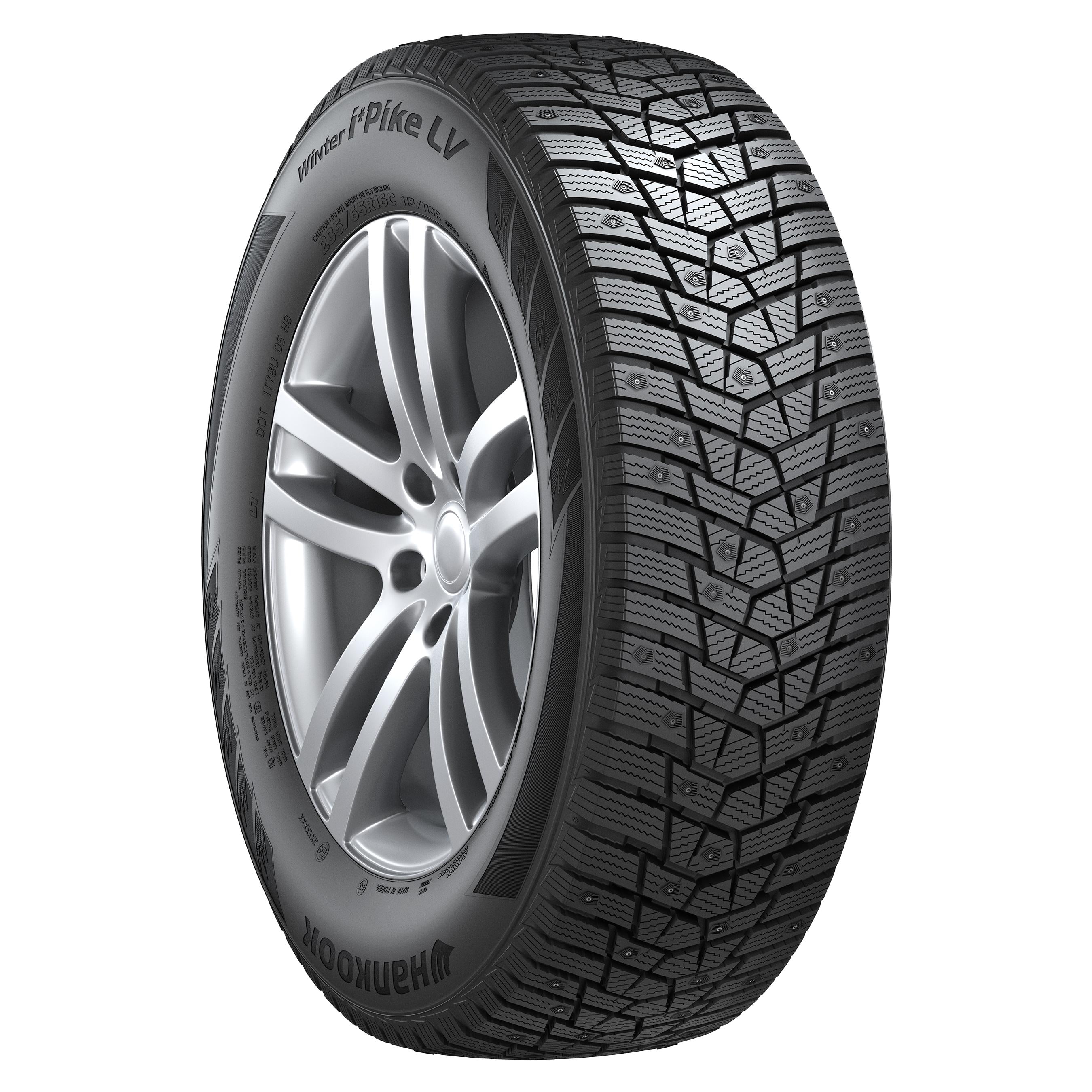 Hankook Winter iPike LV RW15 STUDDED 205/75R16C 113/111R E Radial Light ...