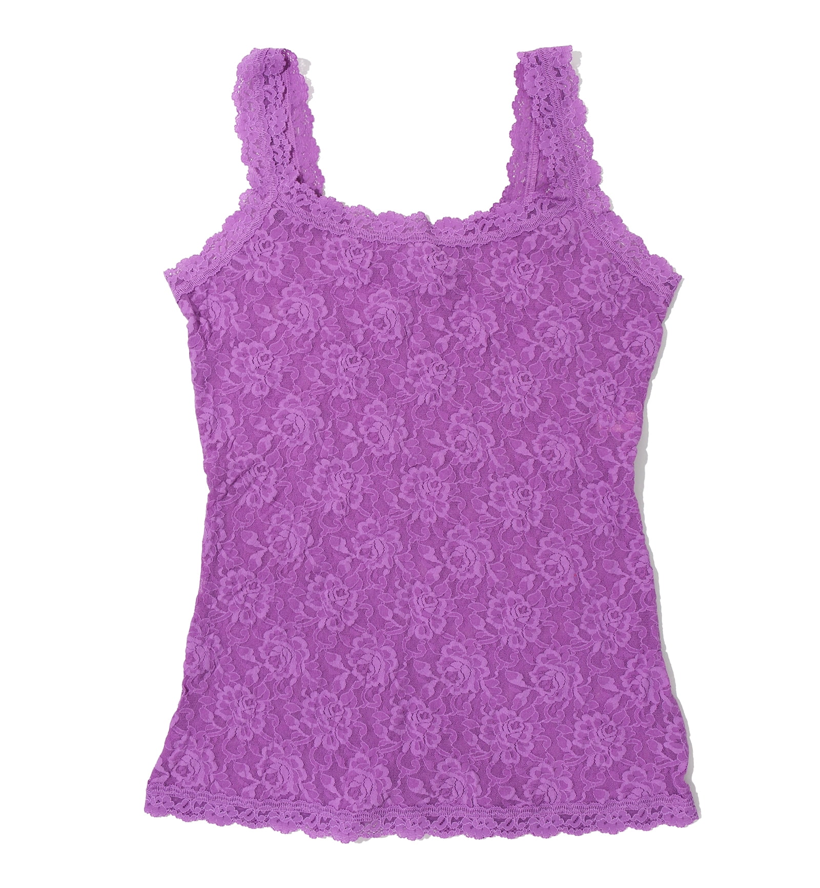 Hanky Panky Signature Lace Unlined Camisole (1390LP),Medium,Violet Haze ...