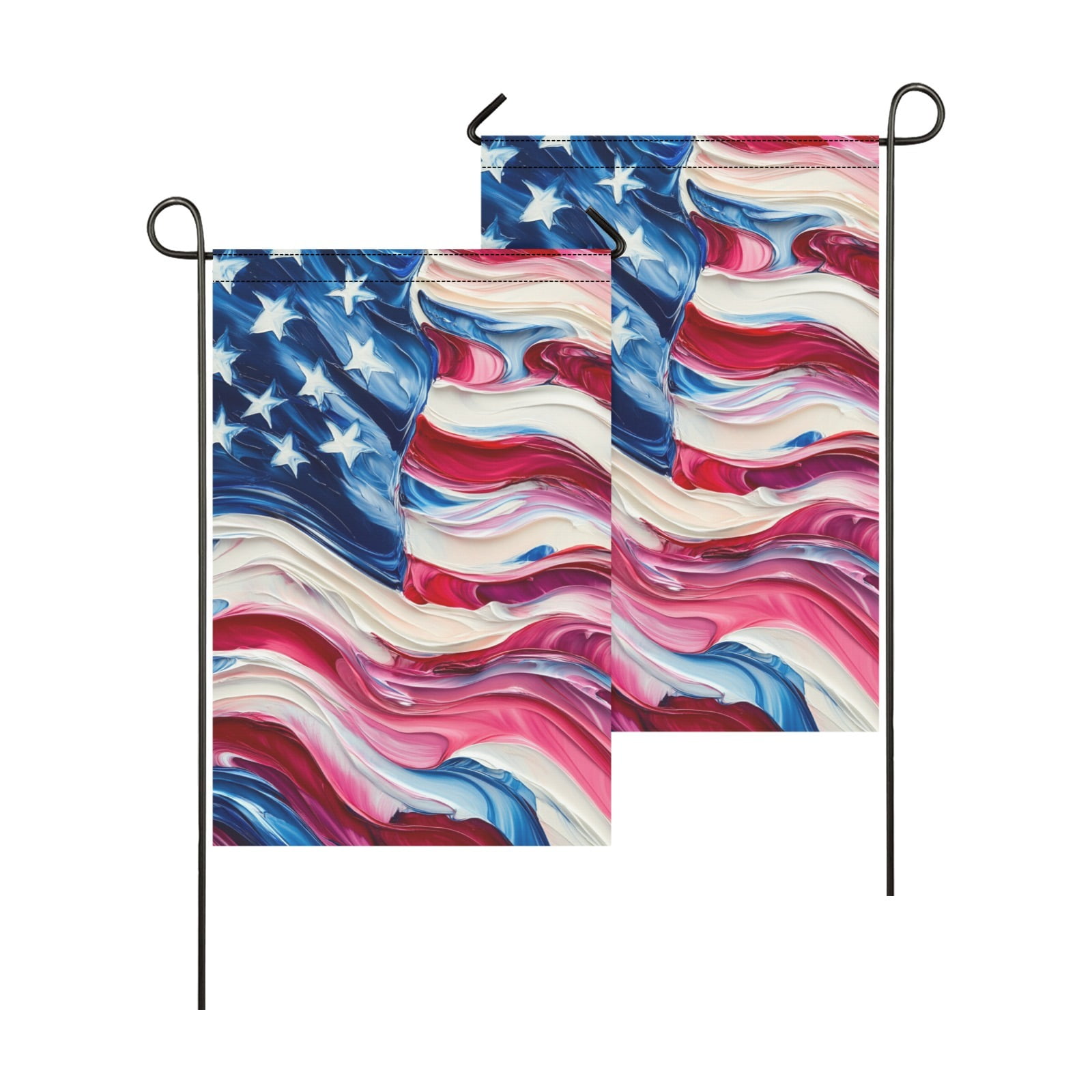 Hanmun Featuring Design Welcome Garden Flag 12x18 Double Sided Outside ...