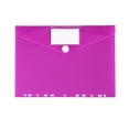 HannLk A4 Clear File Bag File Folder Document Folder File Bag Paper ...