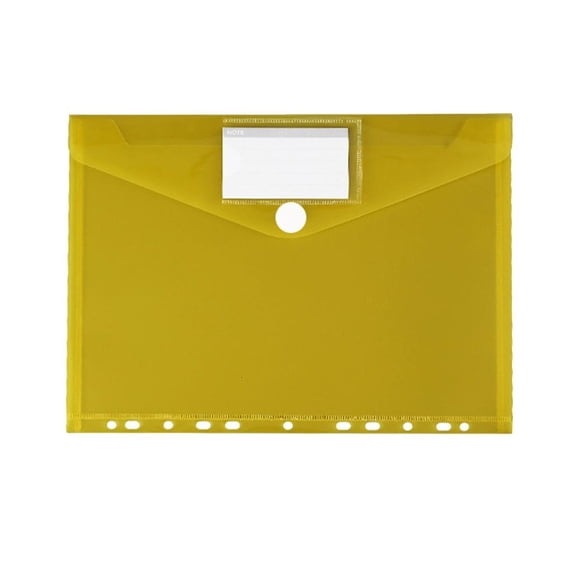 HannLk A4 Clear File Bag File Folder Document Folder File Bag Paper ...