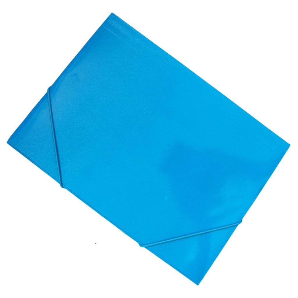 HannLk A4 Plastic Document Folders Elastic Strap Design Expandable File ...
