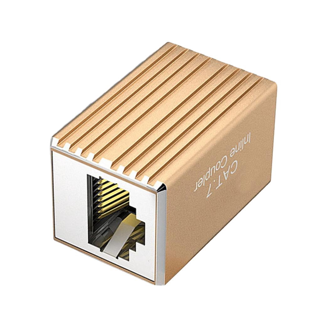HannLk Compactly Metal Shielded RJ45 LAN Coupling Ethernet Cable ...
