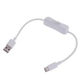 HannLk Convenient Type-C USB Cable with Switch -Ideal for Mobile ...