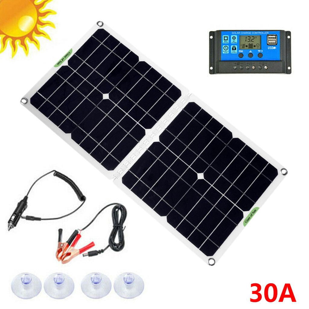 HannLk Hiking Solar Panel Cells Camping Car USB Travel Battery Mobile ...