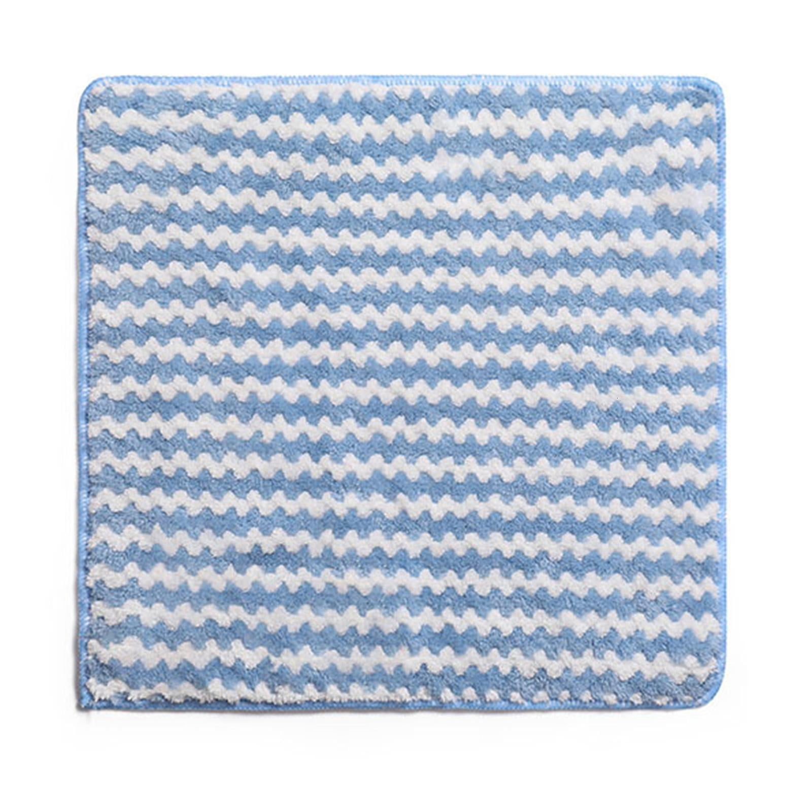 HannLk Microfiber Cleaning Cloth Dishwashing Cloth Thicken Absorbent ...