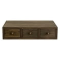 HannLk Natural Wood Desk Tray Multi Functional Storage Box For Jewelry ...