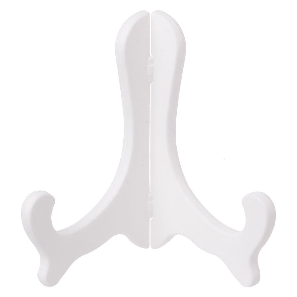 HannLk Plastic Tea Tray Display Stand 6 Inch Tall Showcase Artwork Show ...