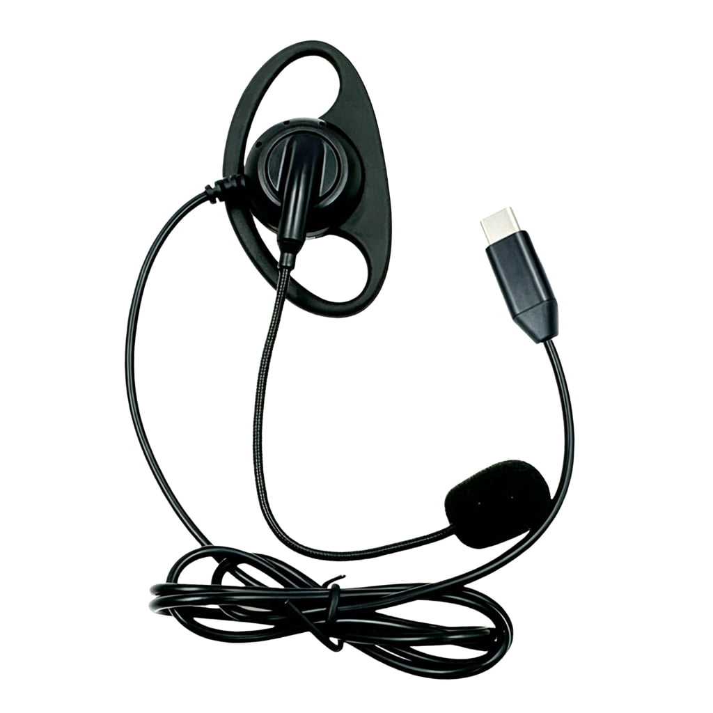 HannLk Professional Tours Guide Headset Clear Sound Adjustable Ear Hook ...