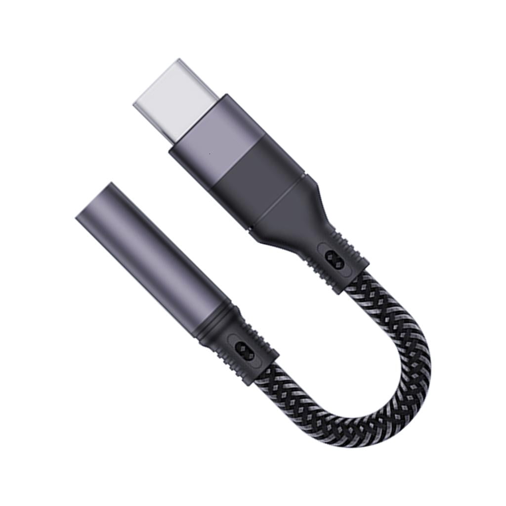 HannLk USB C to 3.5mm Sound Adapter Type C to Headphone Auxs Jacks ...