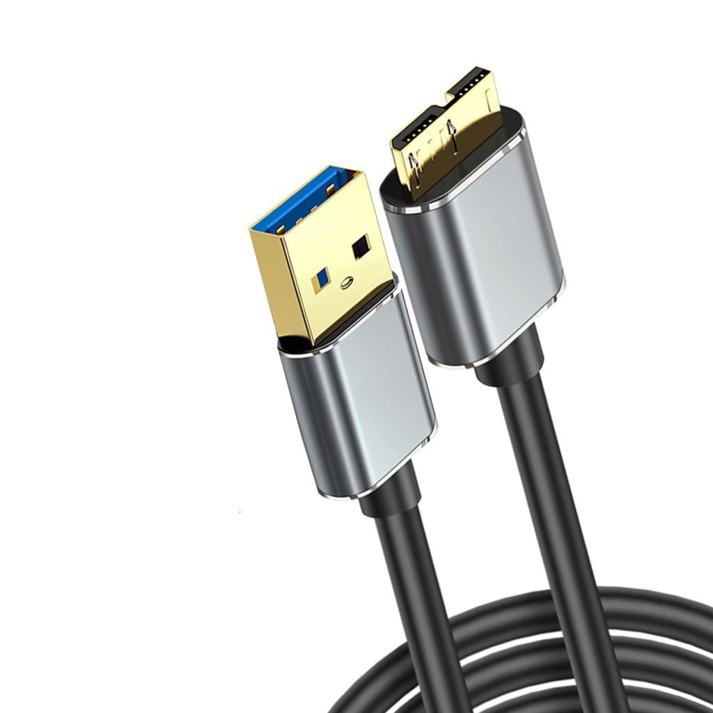 HannLk Universal USB 3.0 MicroB Data Cable for Various Storage Devices ...